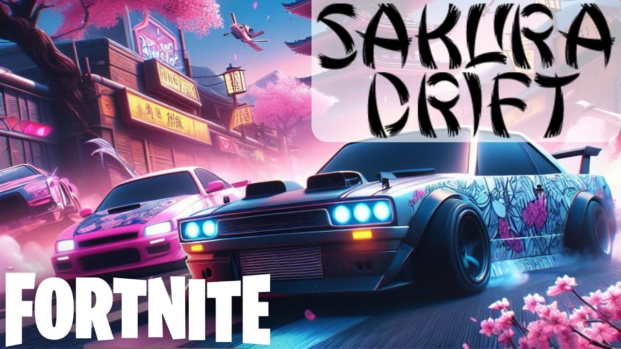 Fortnite Sakura Drift Island Map Now Open For Play Map Code 3670-1442 ...