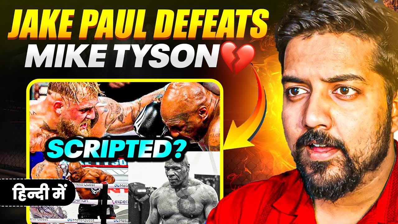 Mike Tyson LOSES to Jake Paul in BOXING FIGHT, SCRIPTED Fight ...