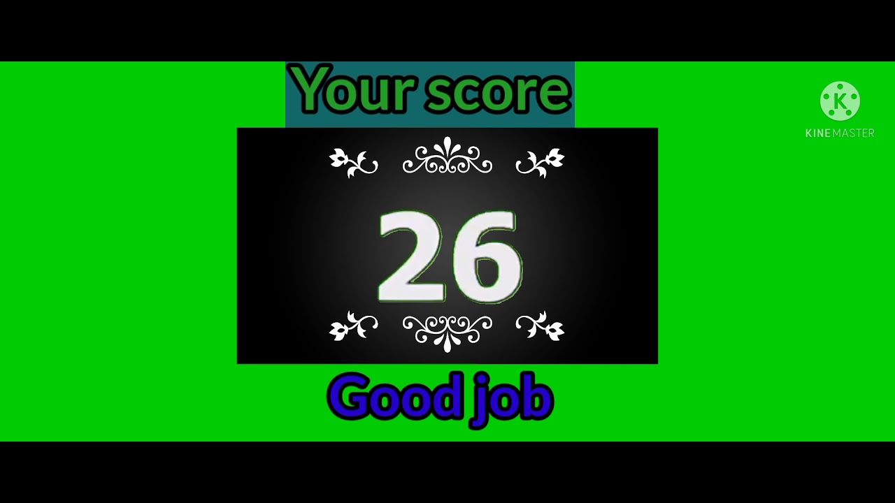videoke score 72. bgv green screen - YouTube