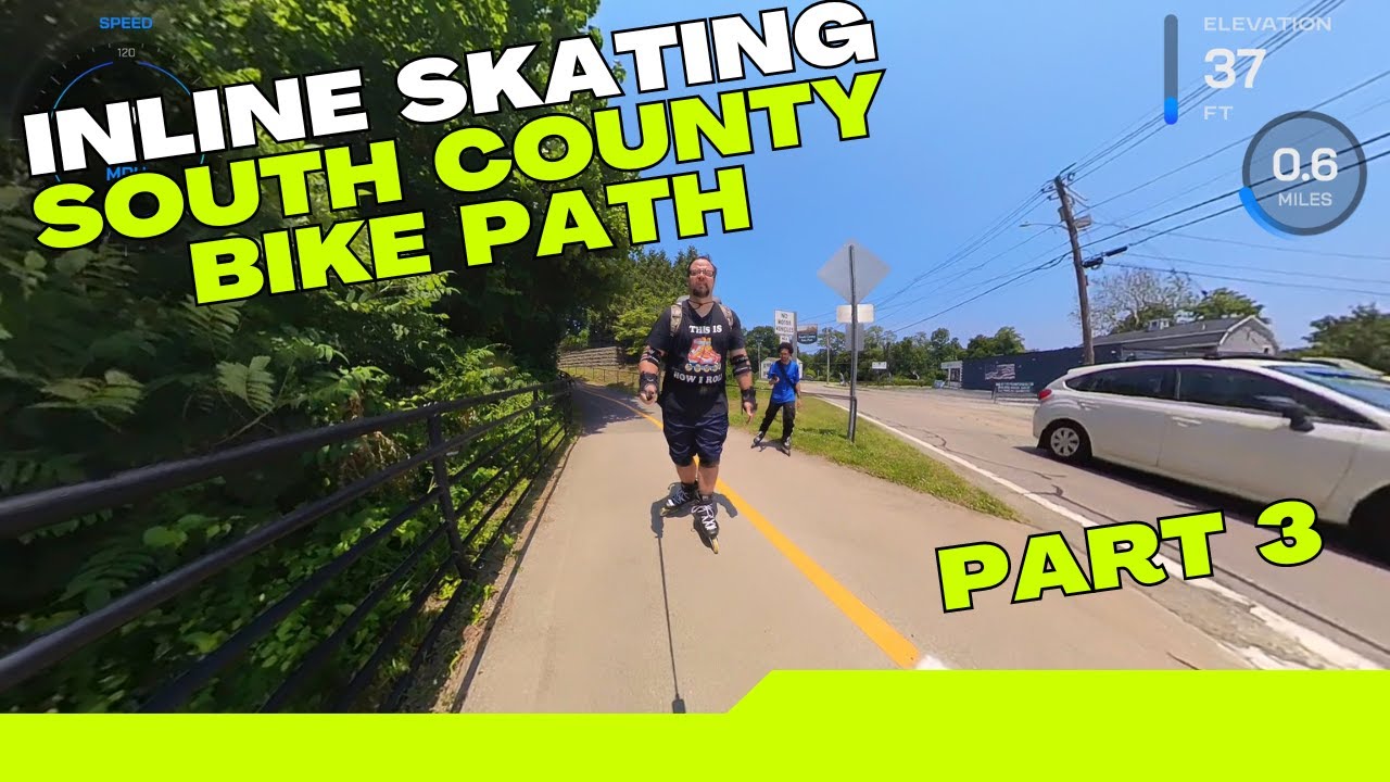 Inline Skating the South County Bike Path | Part 3 - YouTube