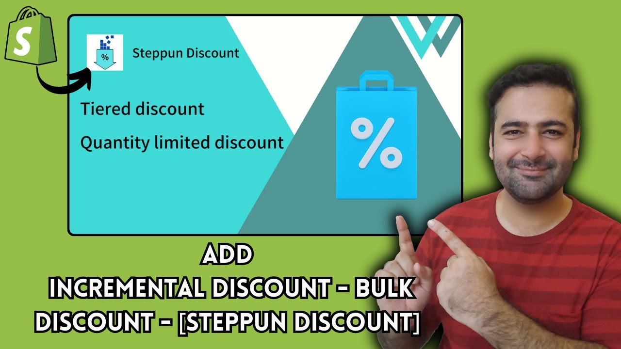 How To Add Incremental Discount - Bulk Discount - [Shopify] - YouTube