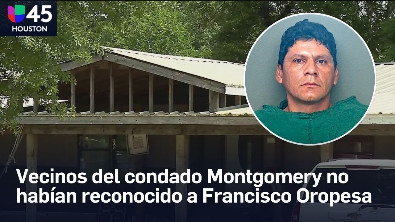 Vecinos del condado Montgomery no habían reconocido a Francisco Oropesa ...