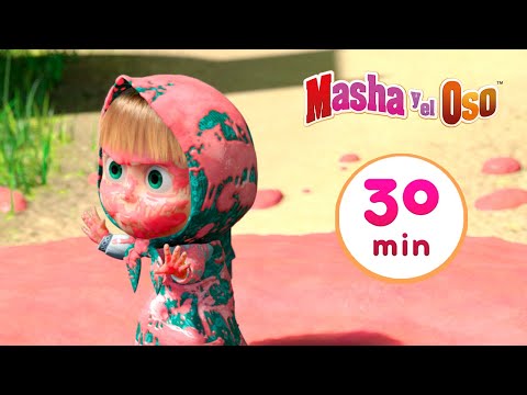 Masha y el Oso 🐻👧 Día de lavado👗💦 30 min ⭐ Сolección 28 ⭐ Dibujos animados 🎬 Masha and the Bear