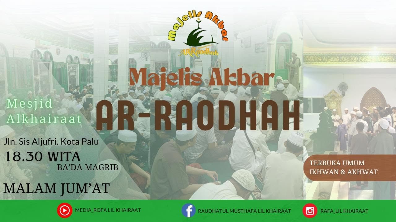 MAJELIS AR-RAUDHAH | 27 NOVEMBER 2025 - YouTube