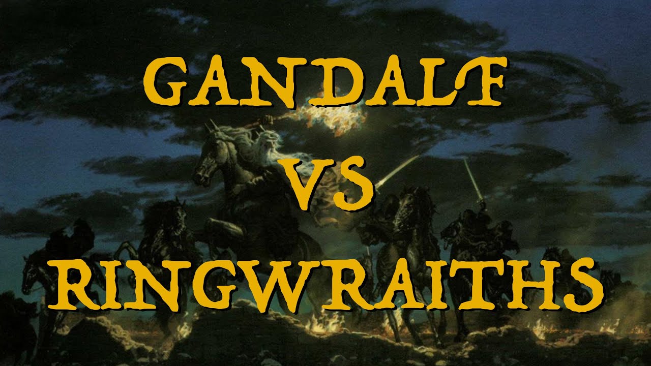 October 3rd in Middle-earth | Gandalf vs. Ringwraiths - YouTube