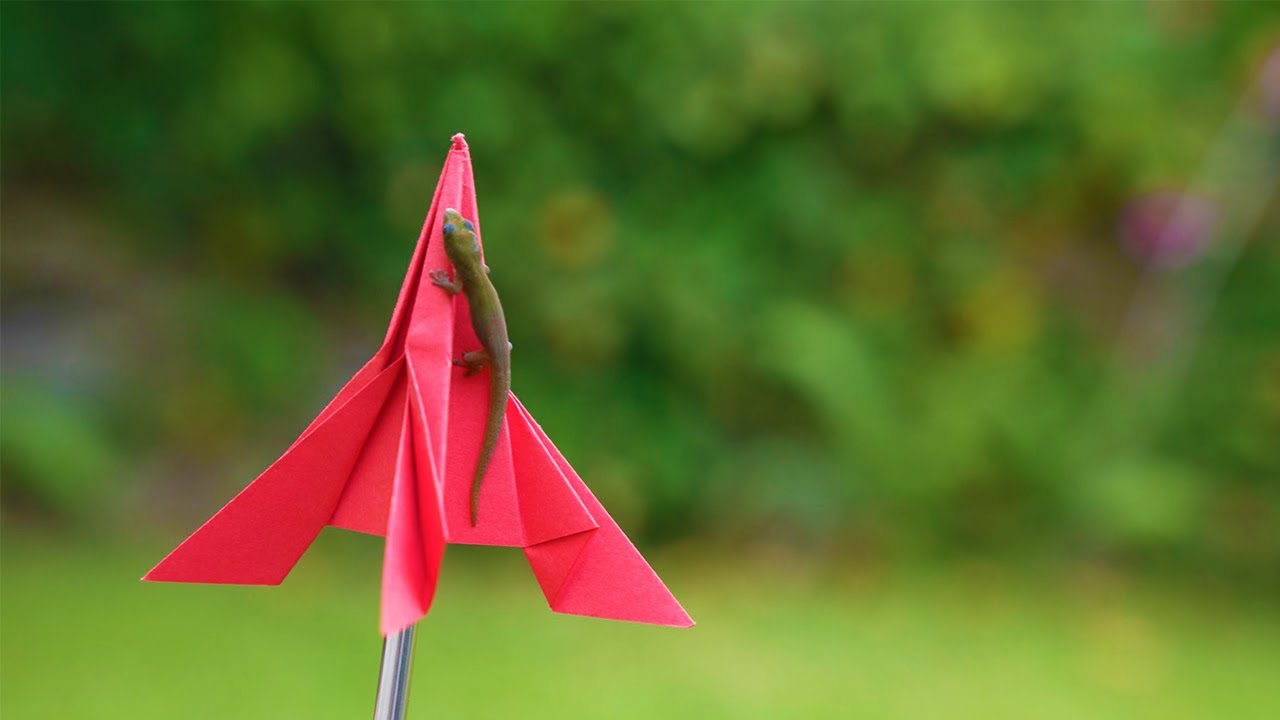 🚀 How to Make Origami Paper Rocket - YouTube