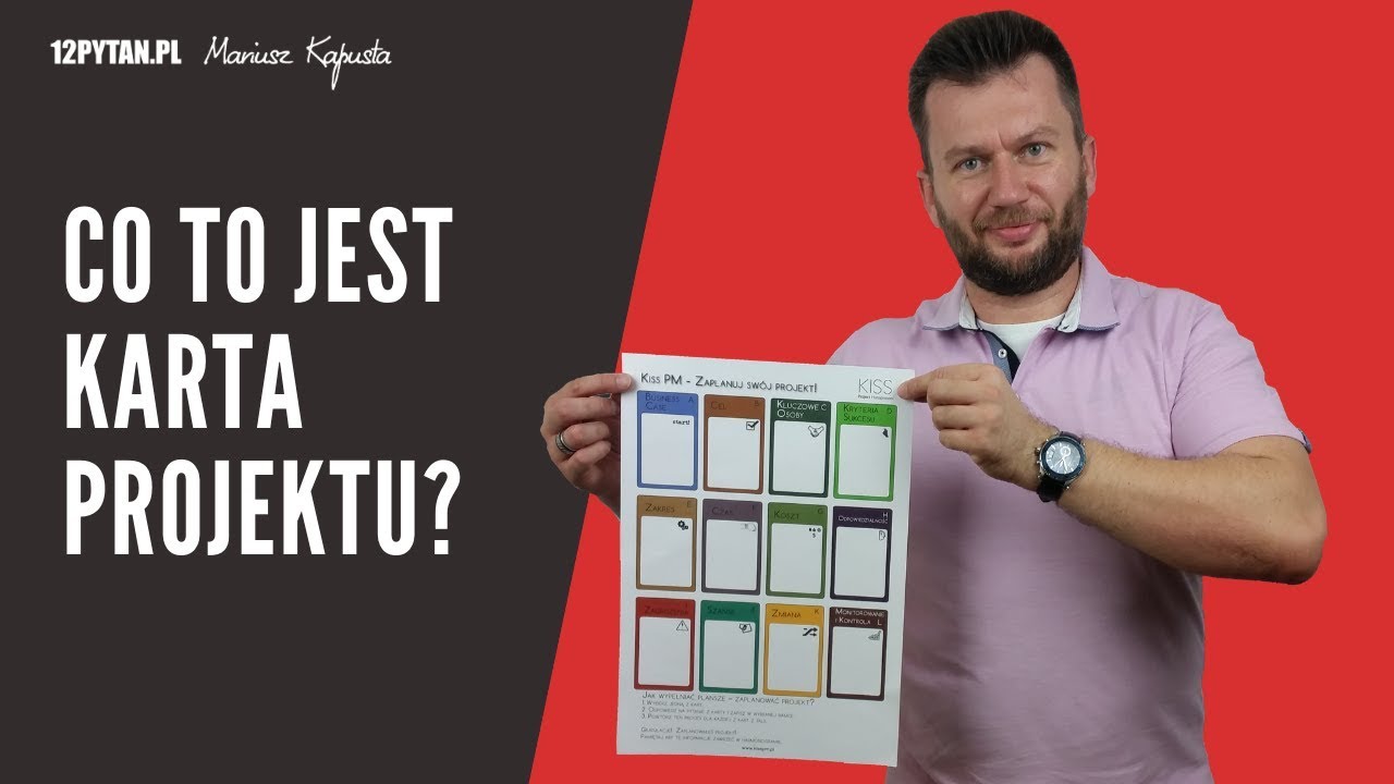 Co to jest karta projektu i jak ją stworzyć? #26 - YouTube