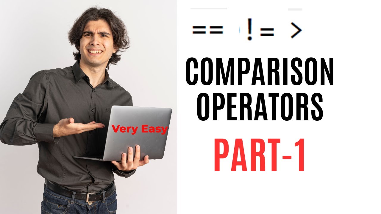 Comparison Operators in Python- PART-1 | Python for Beginners | Python in Urdu - YouTube