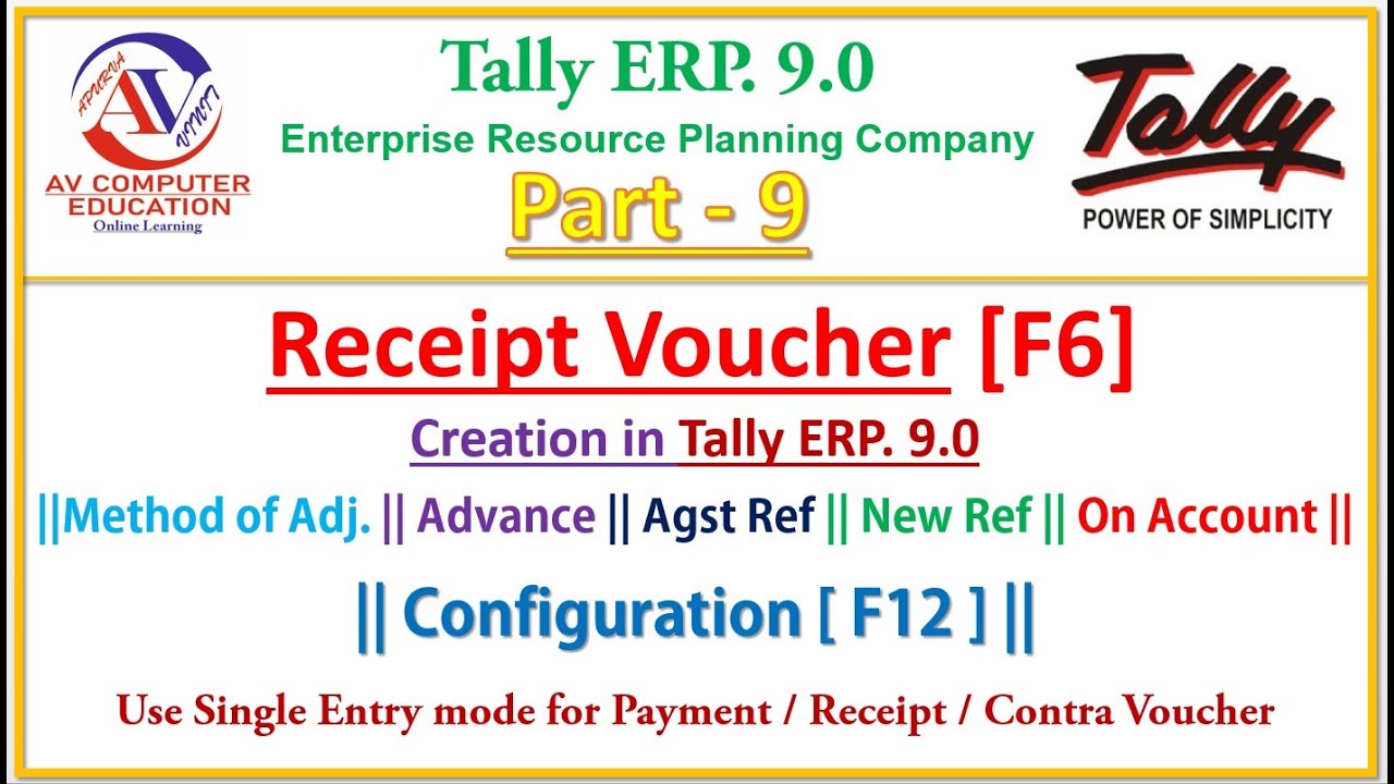 Receipt Voucher Entry In Tally ERP 9 Receipt Entry In Tally ERP 9 In receipt-voucher-entry-in-tally-erp-9-receipt-entry-in-tally-erp-9-in