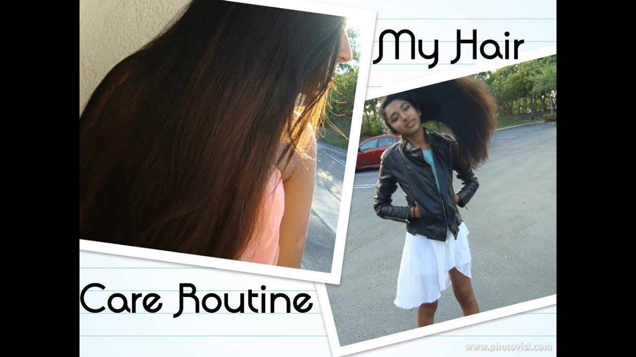 My Hair Care Routine - YouTube