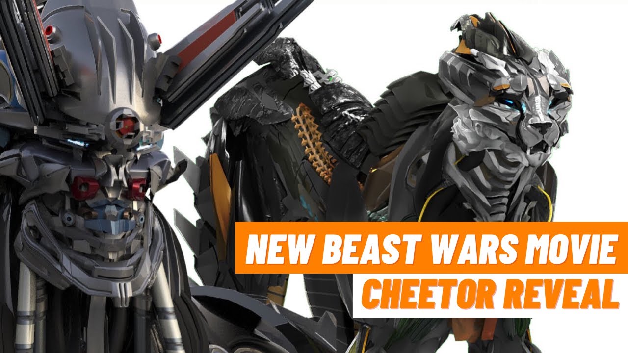 First Look At Beast Wars Movie Cheetor Design - YouTube