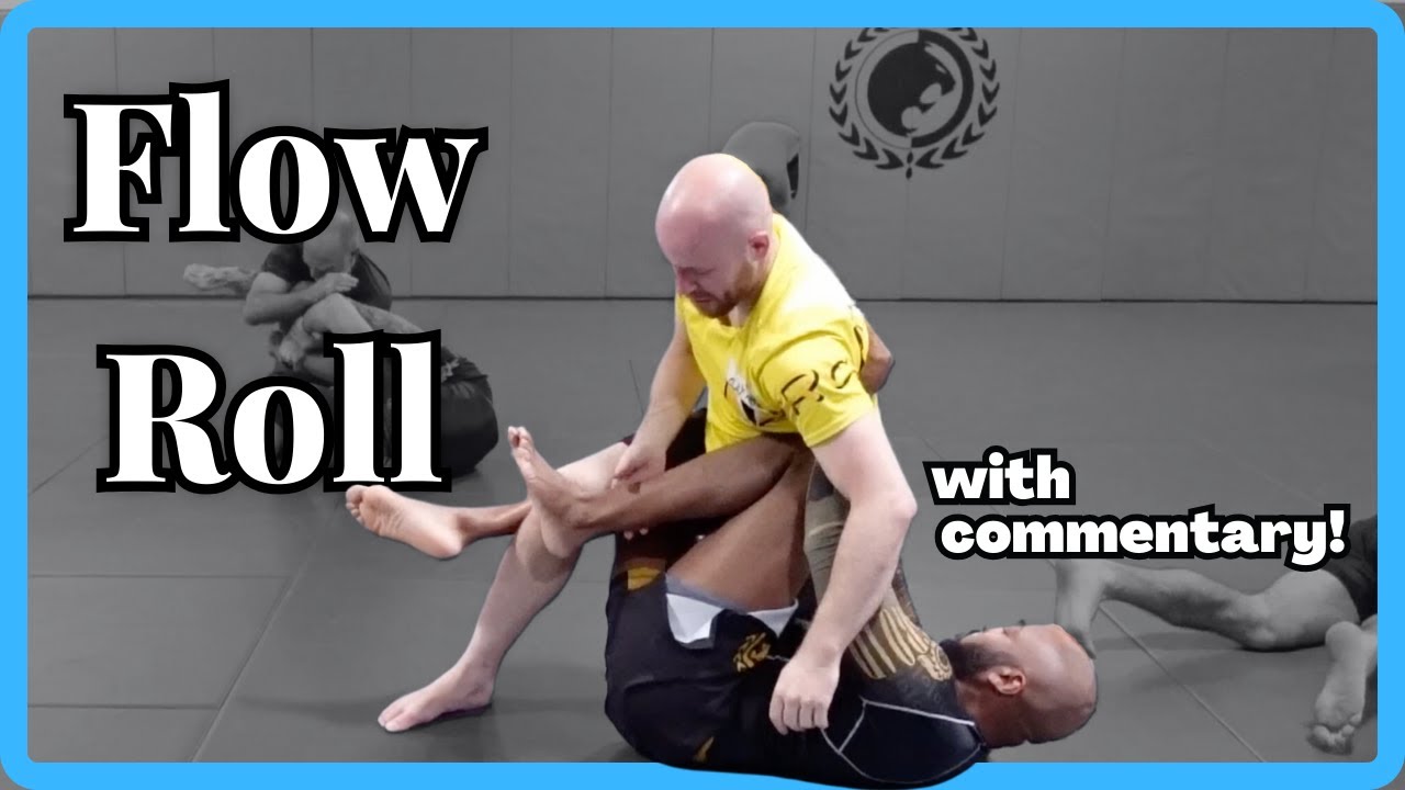 Very CHILL Flow Roll in BJJ No-Gi - YouTube