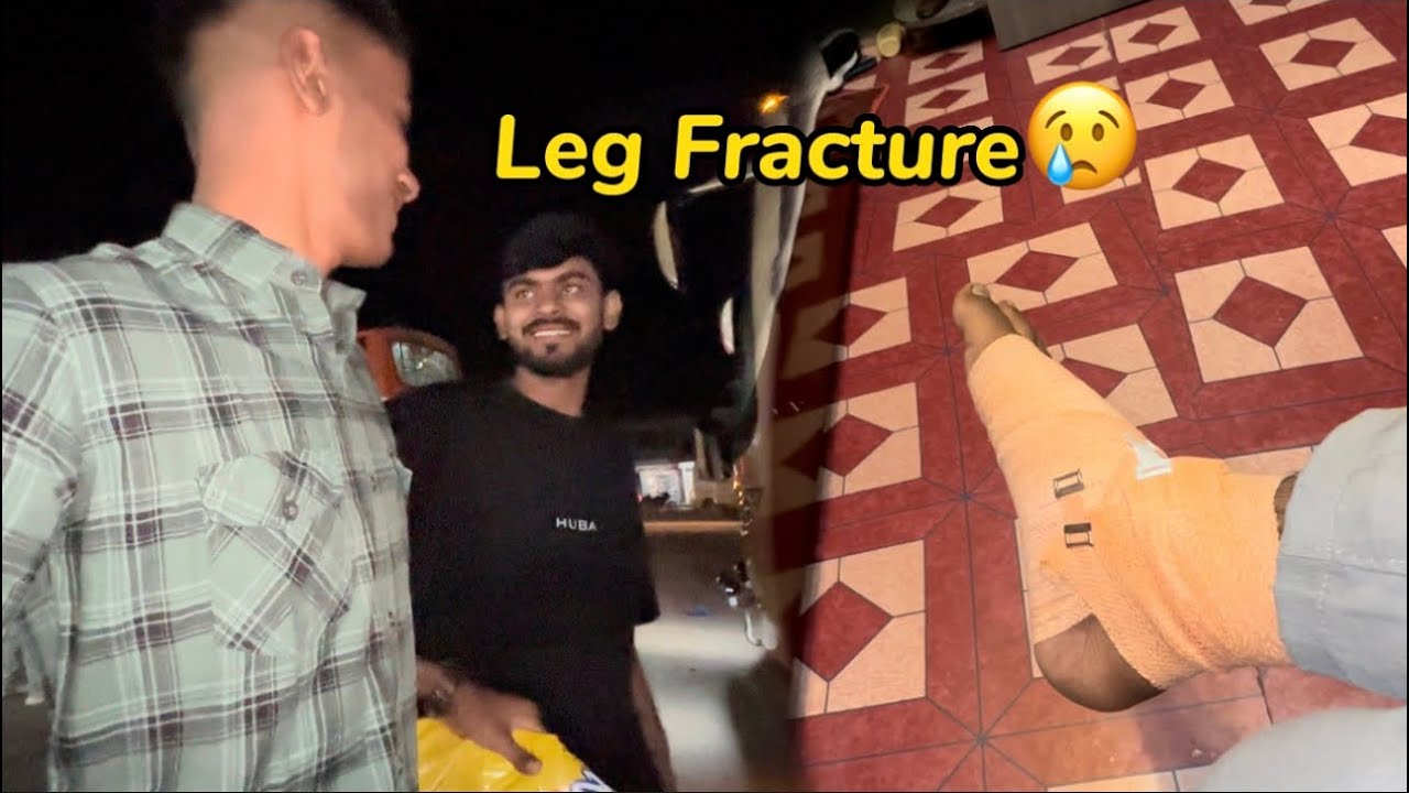 Kathmandu jane wakt ye kya hogya😱| Leg Fracture 😢 - YouTube