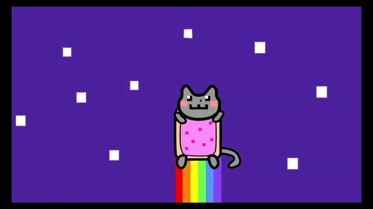 Радужный кот! - YouTube