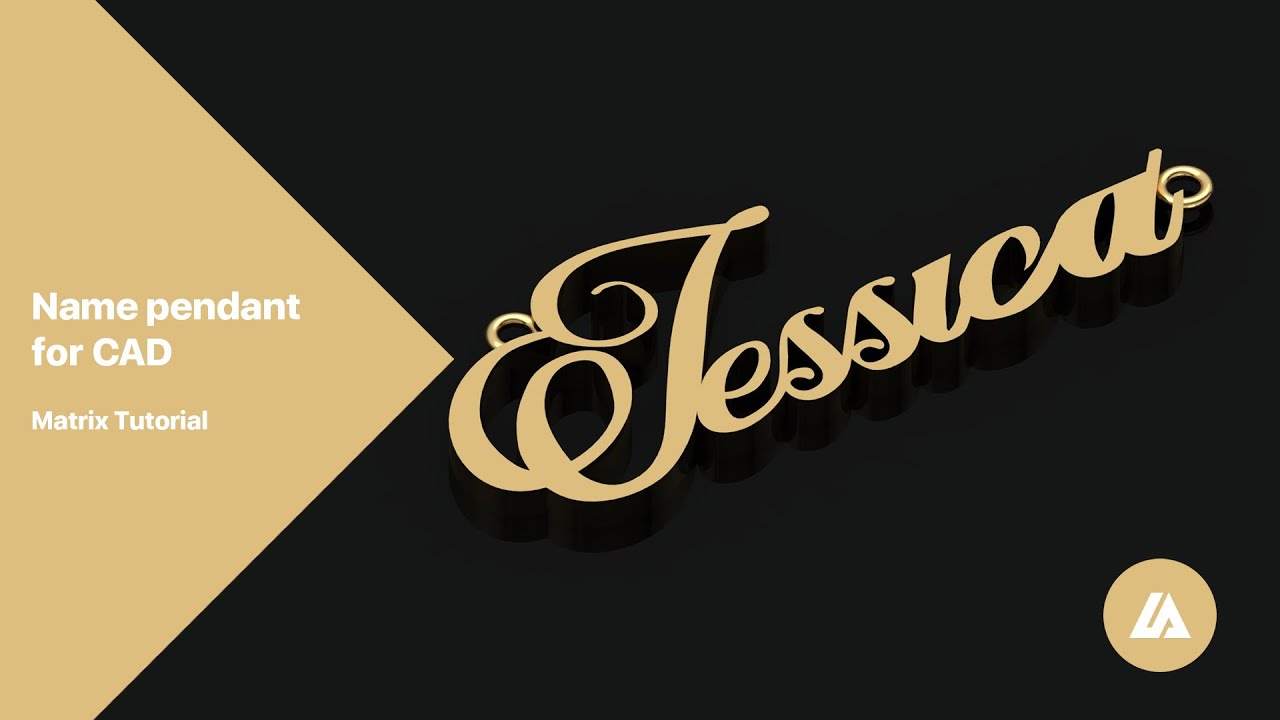 How to make a GOLD pendant EASILY with Matrix Gemvision Tutorial Video ...