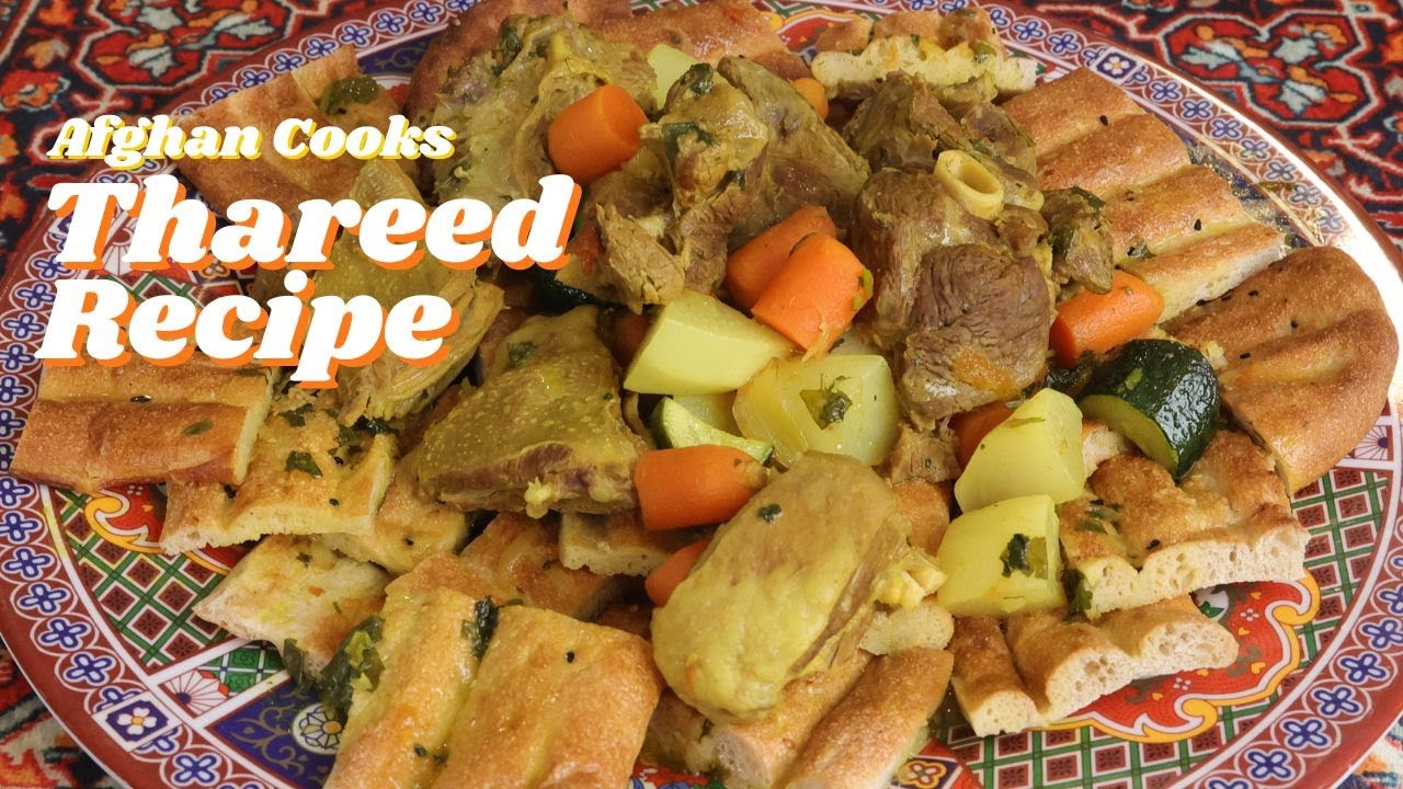 Sunnah Food Thareed Recipe Ramadan Food - YouTube