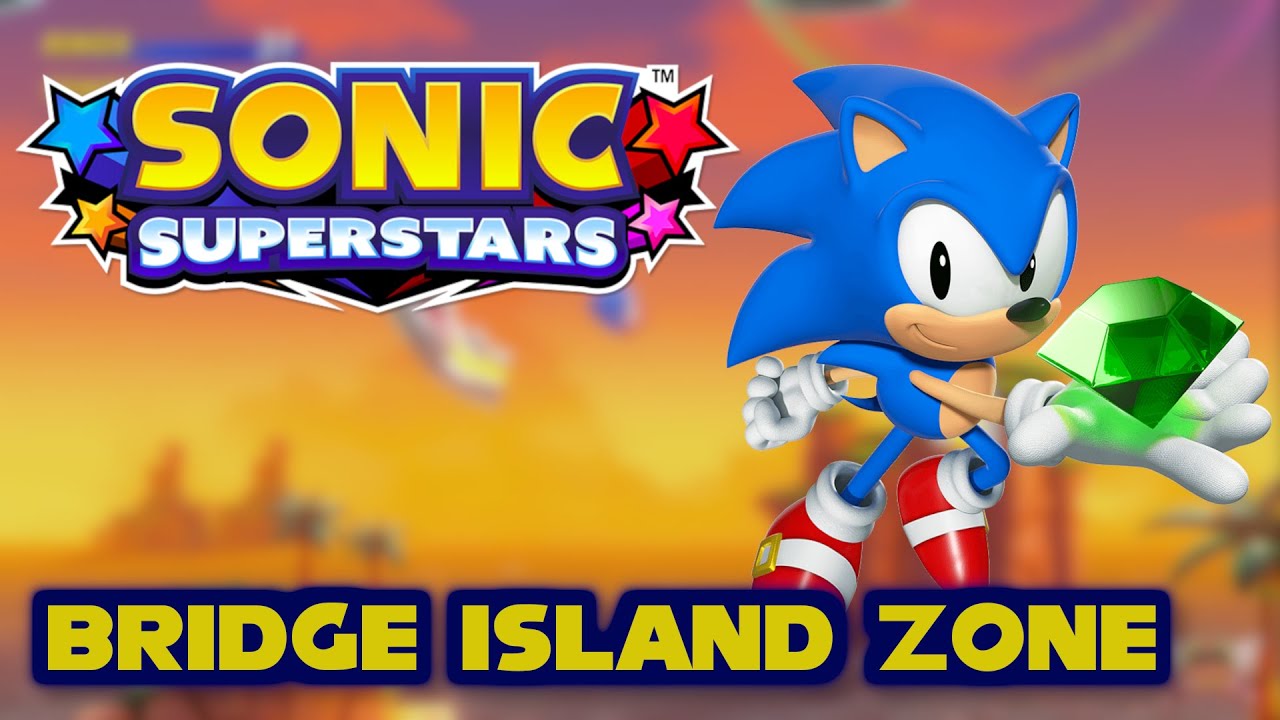 Sonic Superstars (XSX) - Bridge Island Zone #1 - YouTube