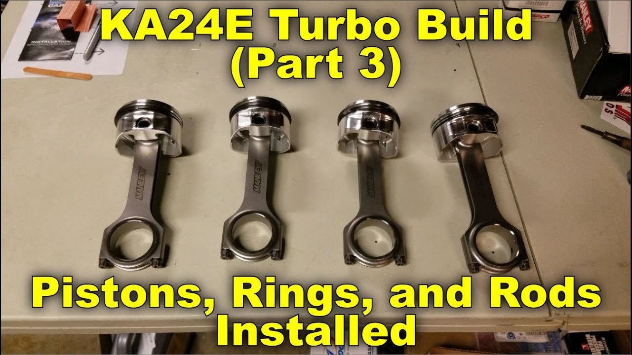 KA24ET Series - Building the Block (Part 3) - YouTube