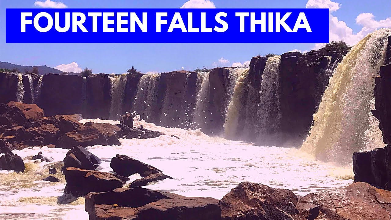 DISCOVER THE FOURTEEN FALLS THIKA, KENYA || A MAGICAL ATTRACTION - YouTube