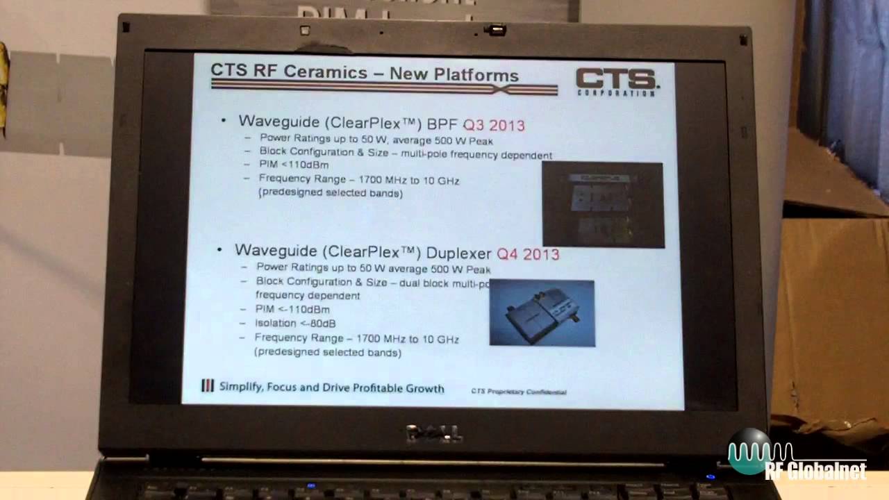 RF Ceramic Filter For Small Cell Applications - YouTube