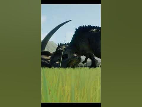 GIGANOTOSAURUS DEFEATS TYRANNOSAURS REX | Jurassic world evolution 2 # ...