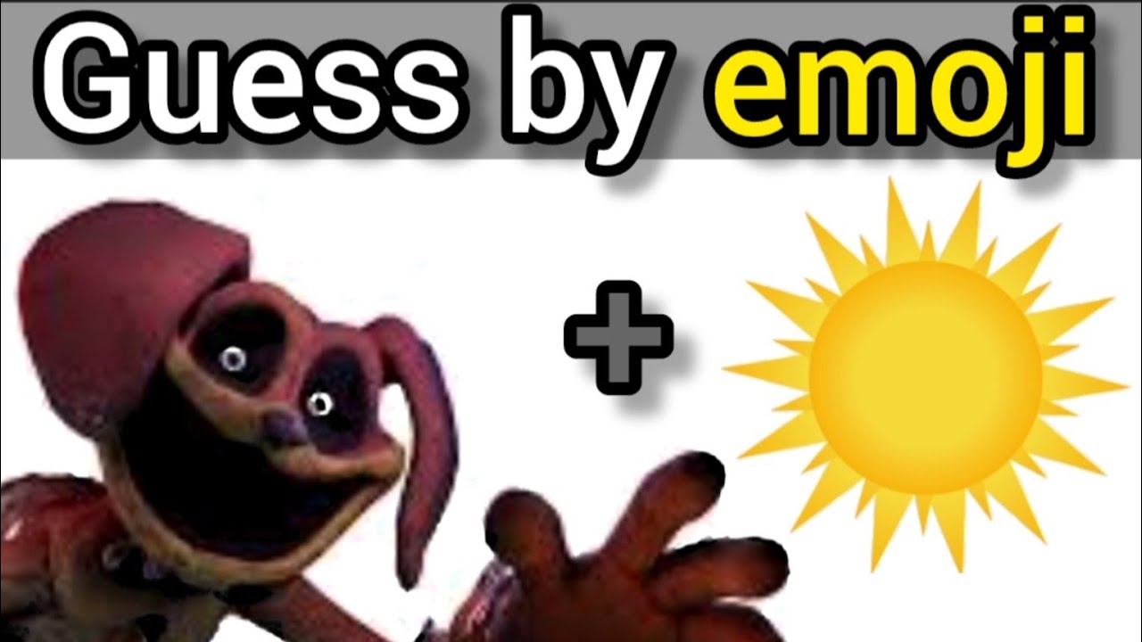 Guess the Monster's By emoji & Voice | POPPY PLAYTIME CHAPTER 3 #QUIZ # ...