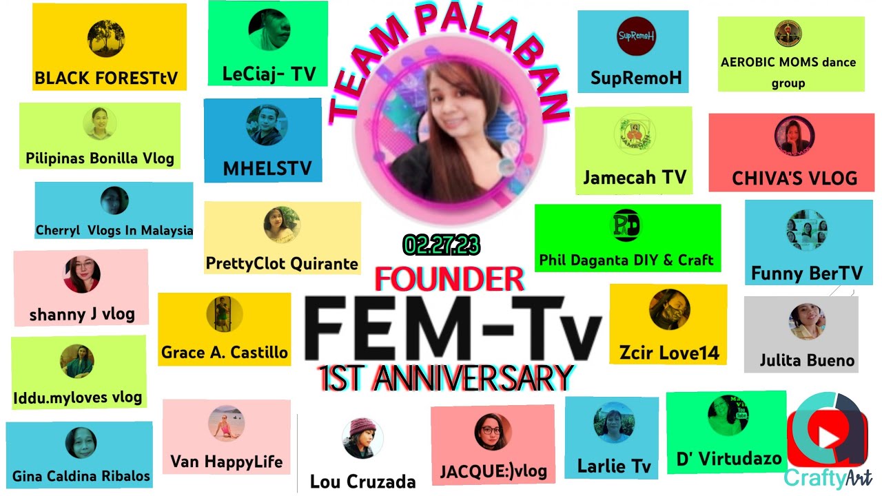 TEAM PALABAN VIDEO GREETINGS | HAPPY FIRST YEAR ANNIVERSARY FOUNDER # ...