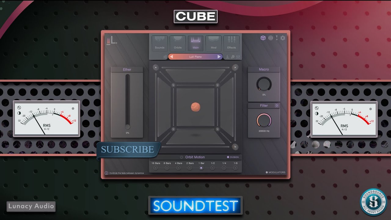 Lunacy Audio CUBE - SOUNDTEST - YouTube
