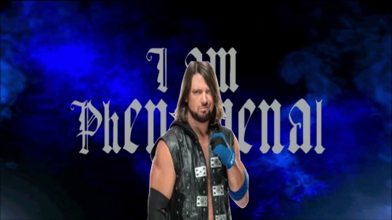 Aj Styles WWE Theme: Phenomenal - YouTube
