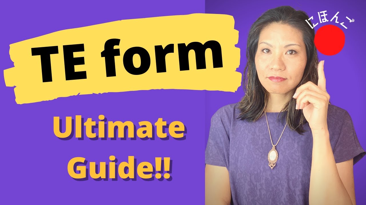 Japanese Te-form | Verb conjugation | Crash Course for beginners - YouTube