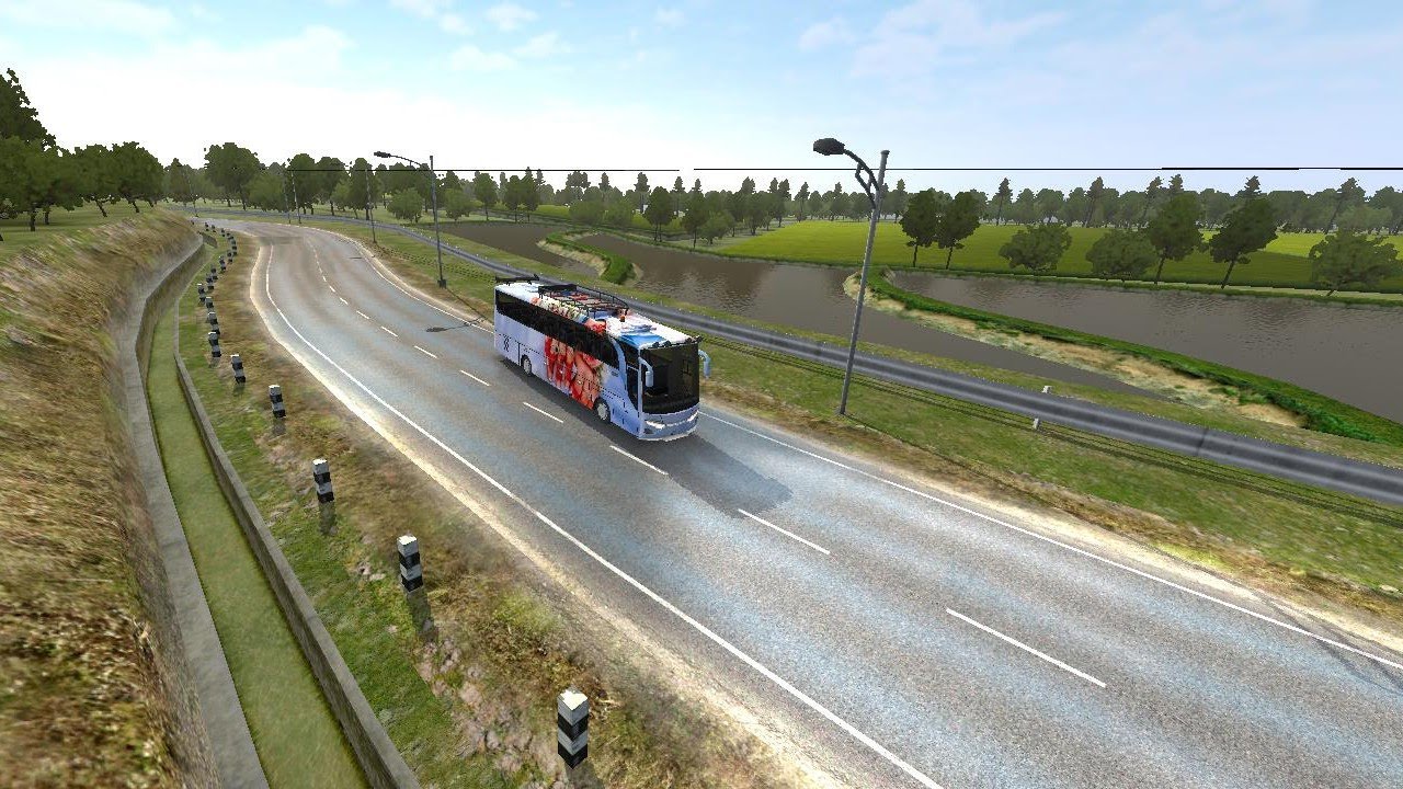 A Beautiful Bus Driving In The Middle Of The Mountains #gaming # ...