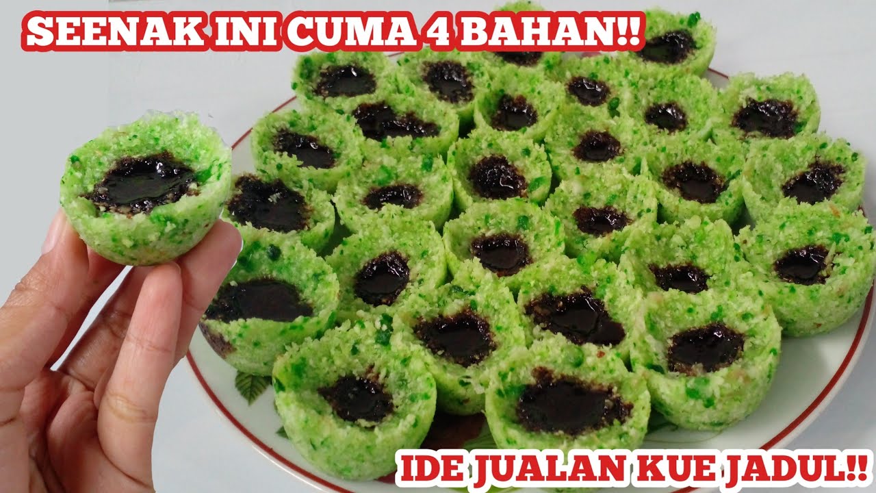 Putu Versi Mudah!! Resep Kue Jadul Hanya 4 Bahan, Awug-awug Pandan ...