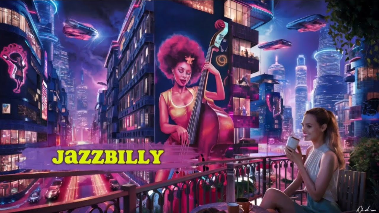 Upbeat Jazz & Rockabilly Fusion with Groovy Walking Bass 【BGM】 - YouTube