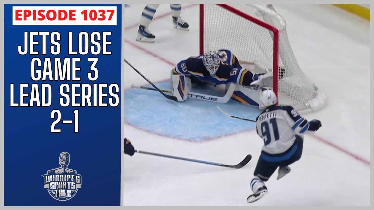 Winnipeg Jets lose game 3 to St. Louis 7-2, lead series 2-1 - YouTube