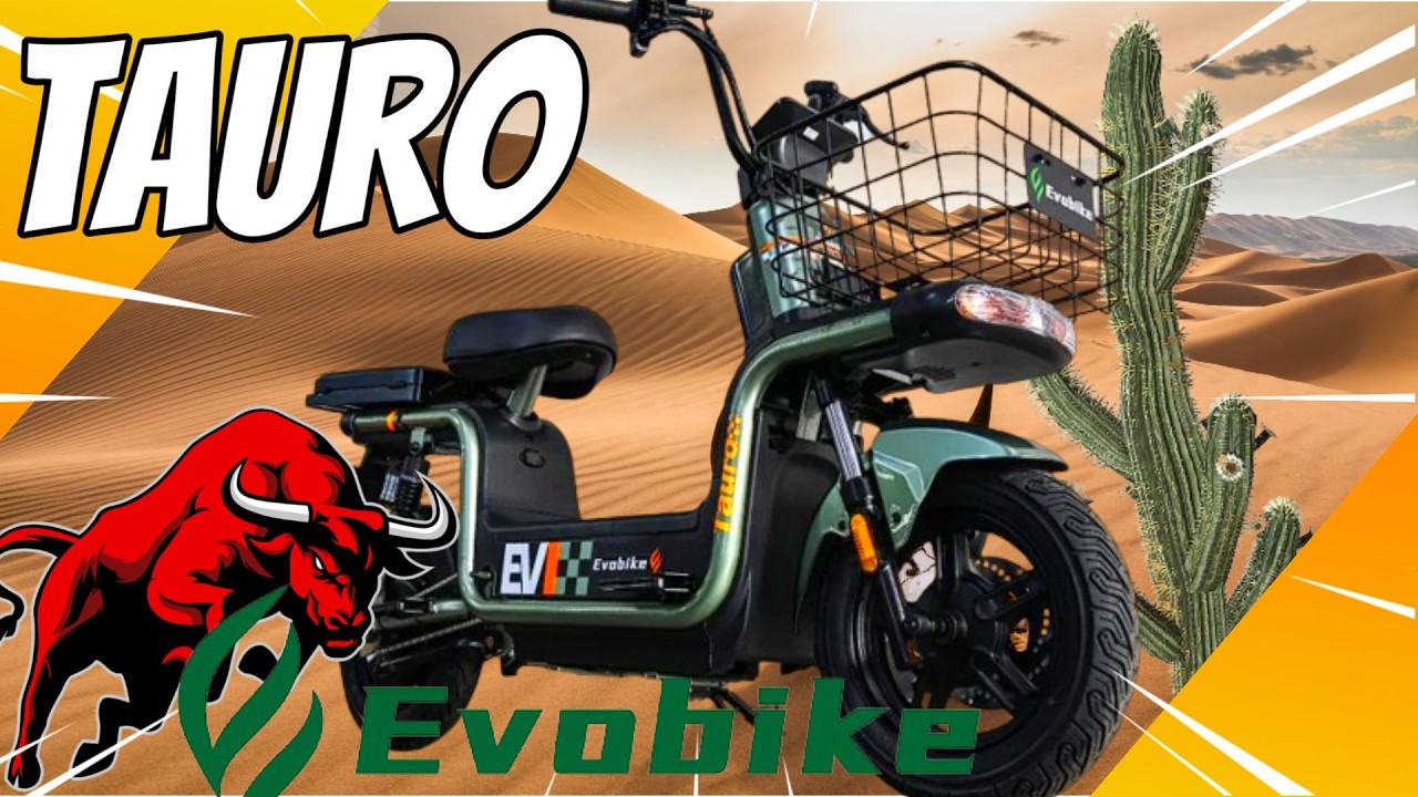 Modelo Tauro ¡La mejor bicleta electrica de Evo bike! ¡ES INCREIBLE! ⚡⚡ ...
