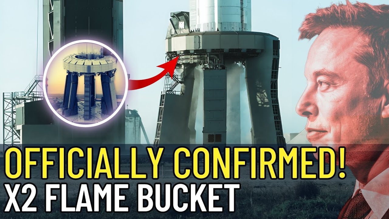 INSANE Upgrade! SpaceX’s New Dual Flame Bucket Launch Pad Revealed ...