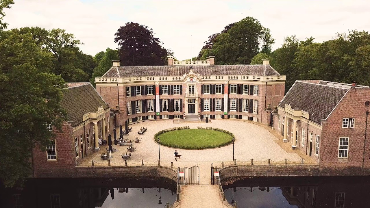 Groeneveld Castle in 4K from above, May 2020 - YouTube