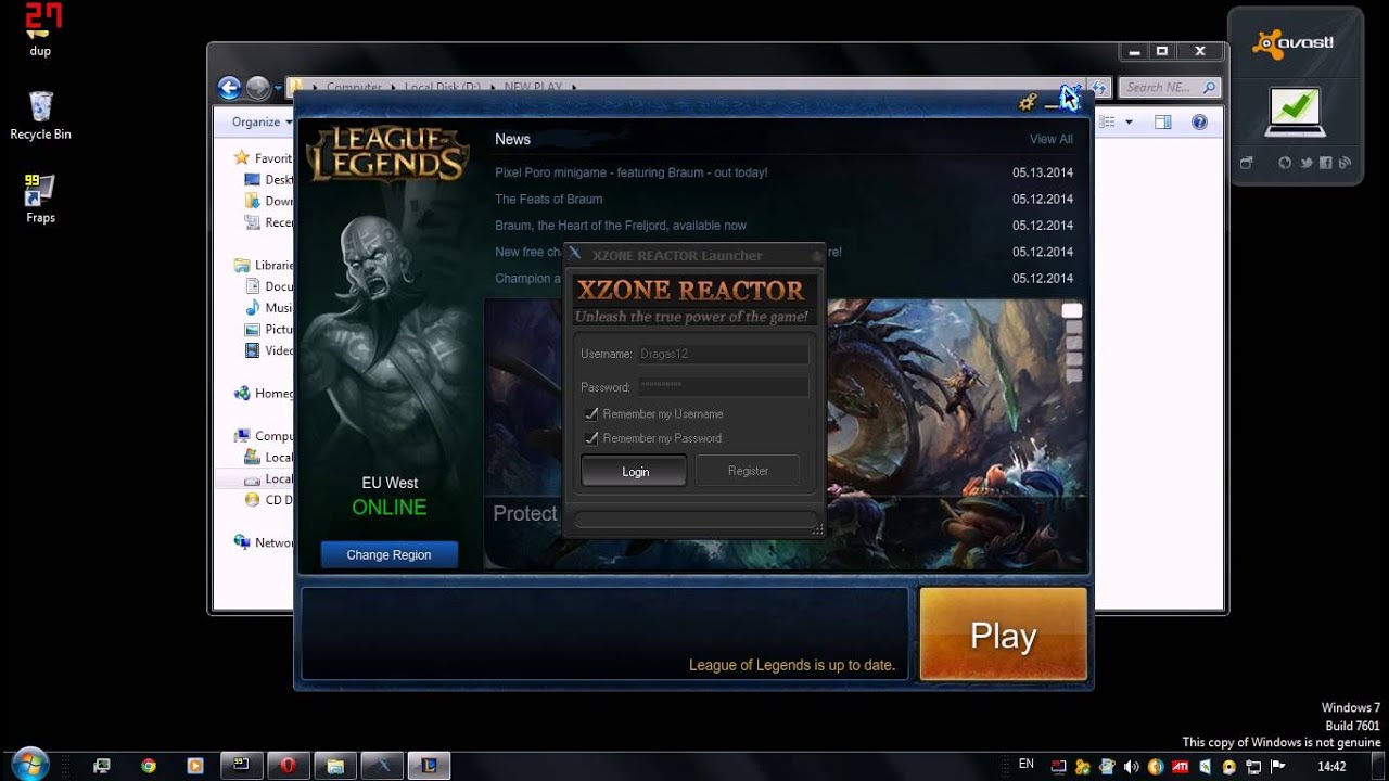 League of legends helper tool cheatas - YouTube