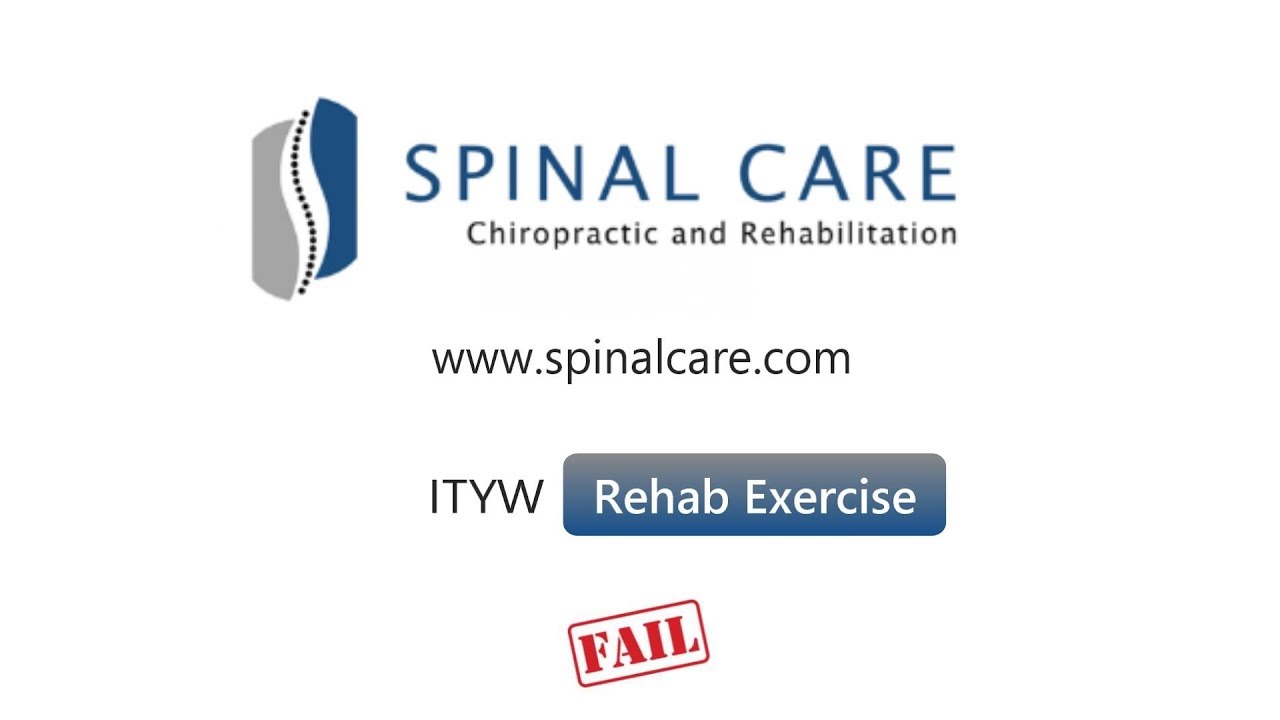 ITYW Rehab Exercise Fail - YouTube