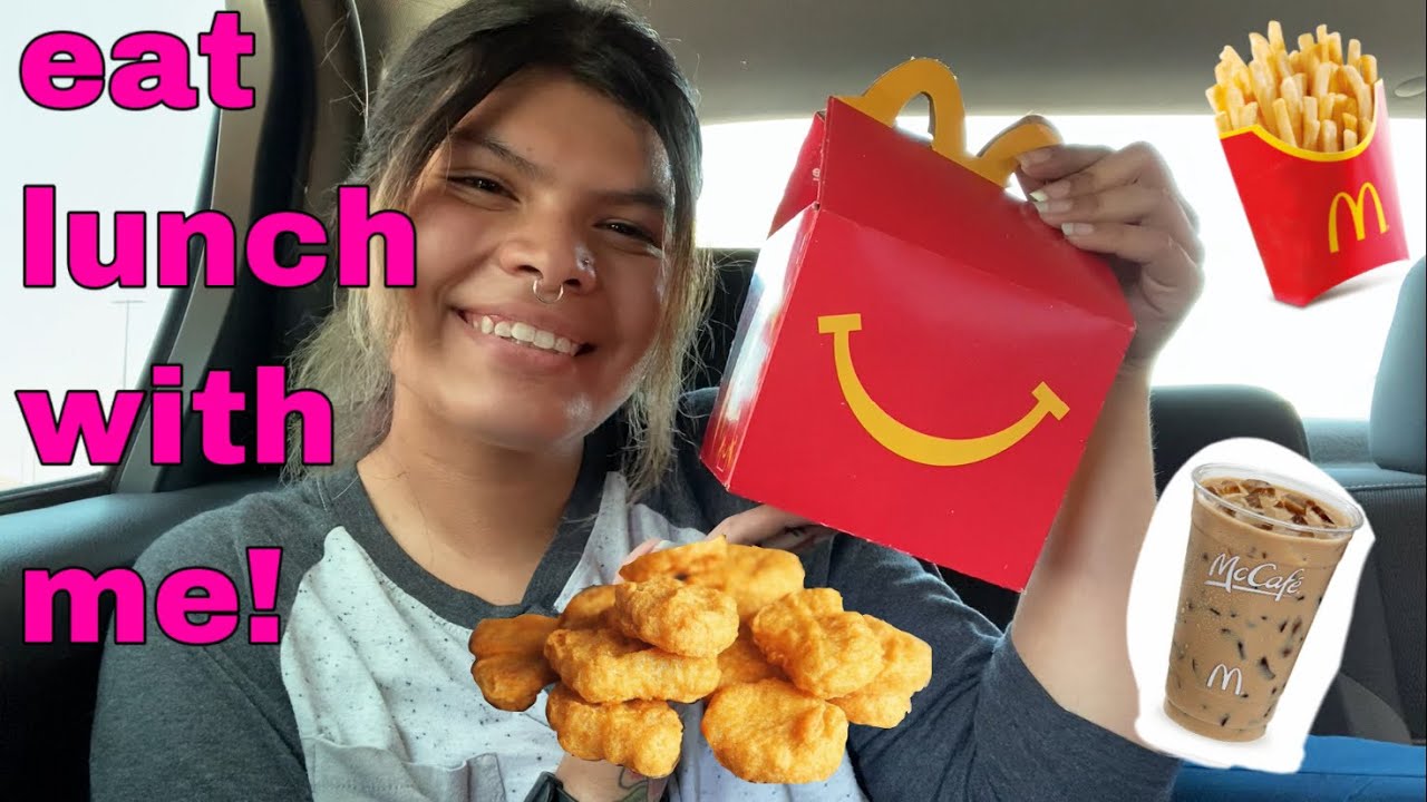 eat lunch with me! mcdonald’s mukbang - YouTube