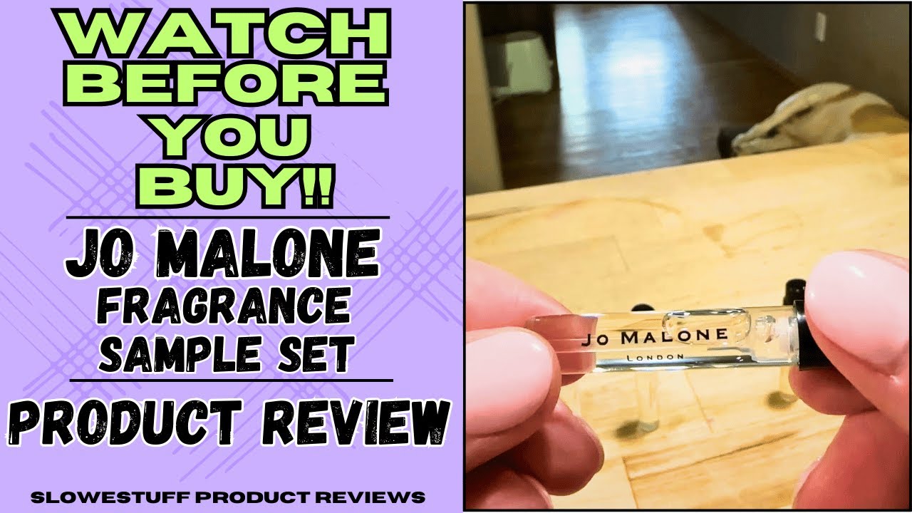 Jo Malone Fragrance Sample Set #creatorfavorites2024 - YouTube
