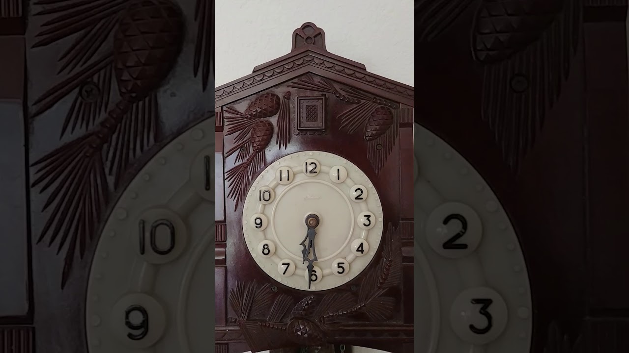 Majak Russian cuckoo clock - YouTube