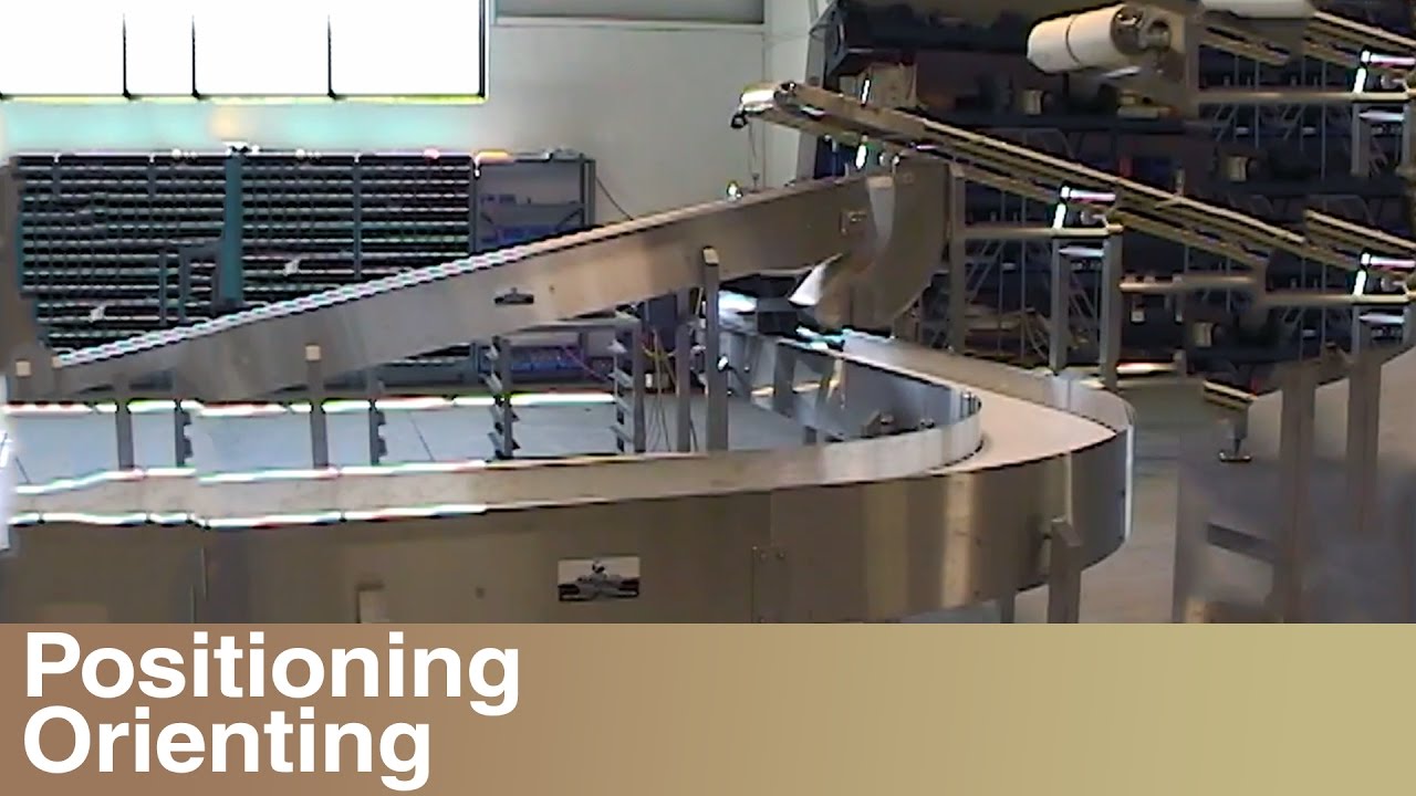 Cases on Orientation & Block Flip Conveyor System - YouTube