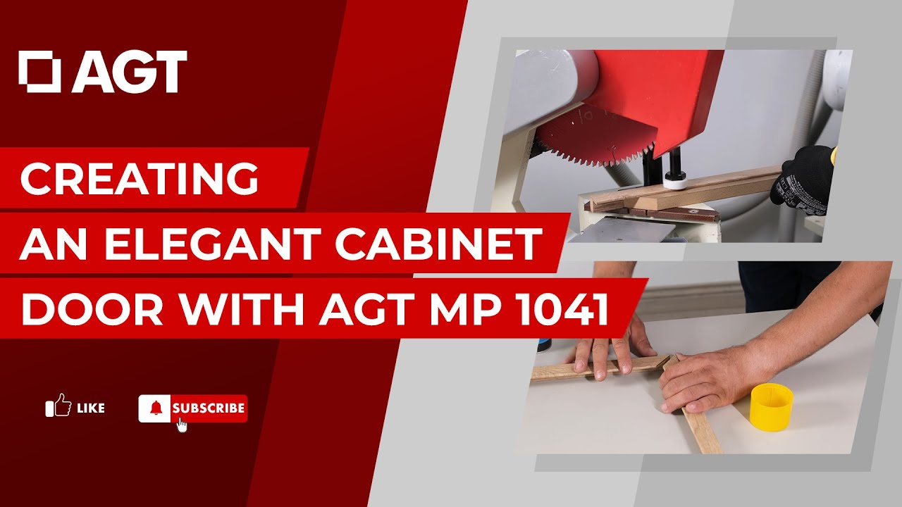 Creating a Cabinet Door with AGT MP-1041 | Production Guide Using AGT ...