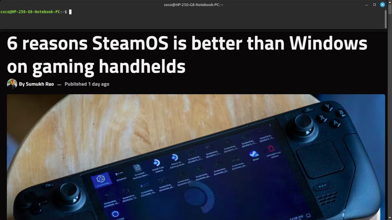 6 reasons SteamOS is better than Windows on gaming handhelds - YouTube