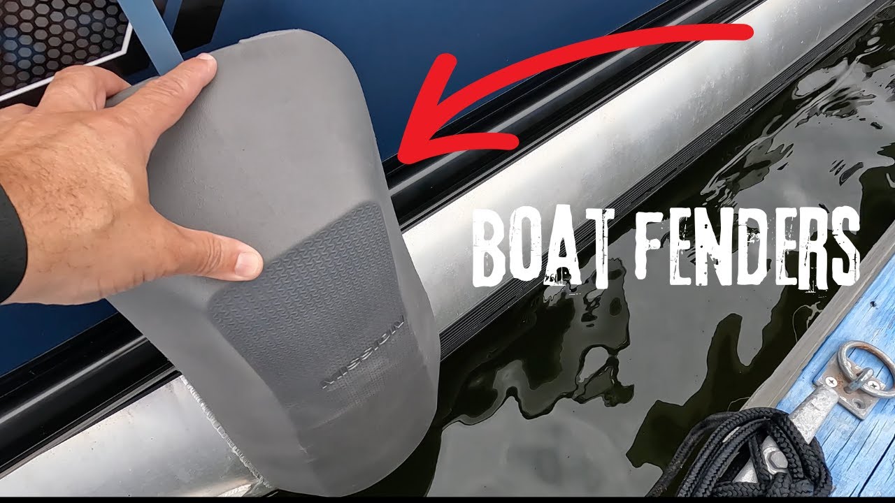 MISSION Boat Gear Maven Pontoon Fender Bumpers - YouTube