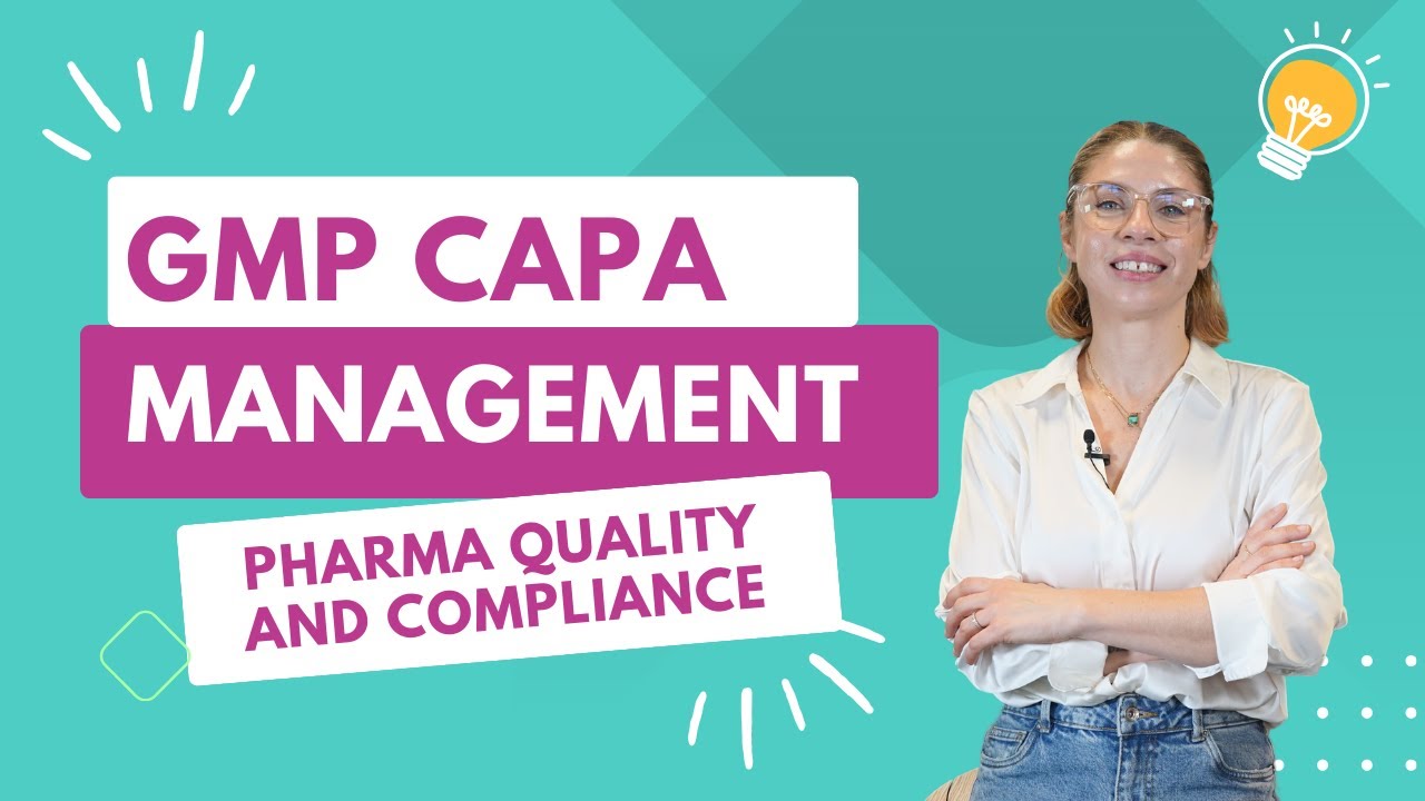 CAPA Management Mastery in GMP - Pharma Quality and Compliance - YouTube