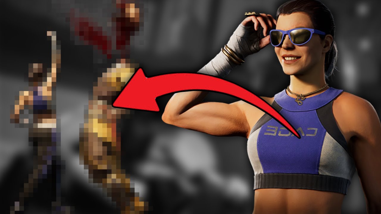 ASI es JANET CAGE en MORTAL KOMBAT 1 - YouTube