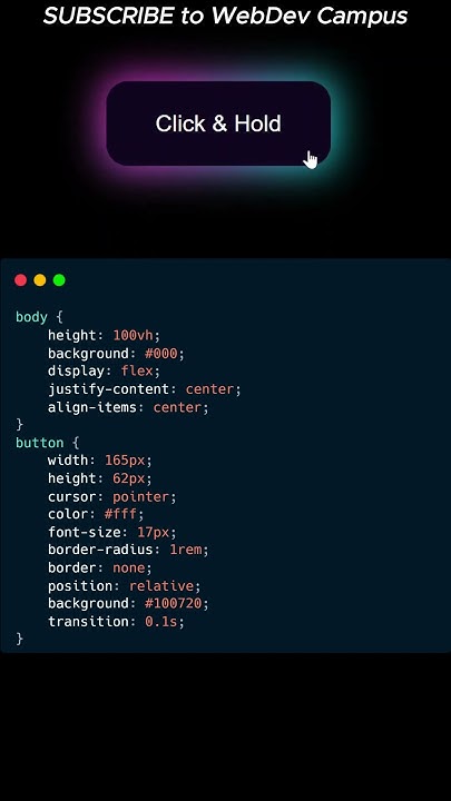CSS Button Animation on Hover | CSS Animation Project | HTML CSS Project - YouTube