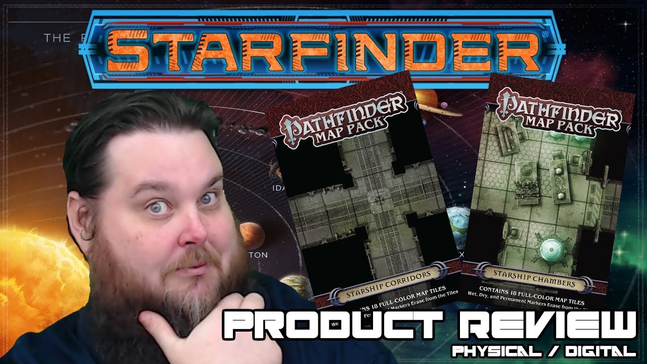 How To Play Starfinder | The Spaceship Corridors & Chambers Map Pack ...